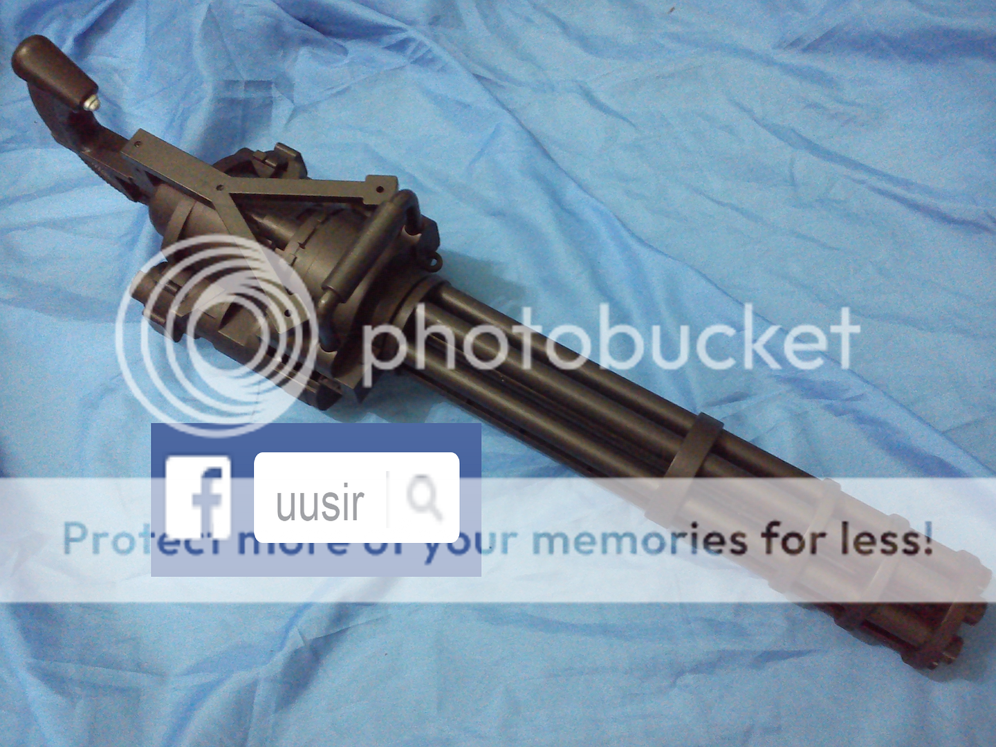 Toy RPG-7 prop dummy anti tank rocket launcher replica rpg7 fore rear ...